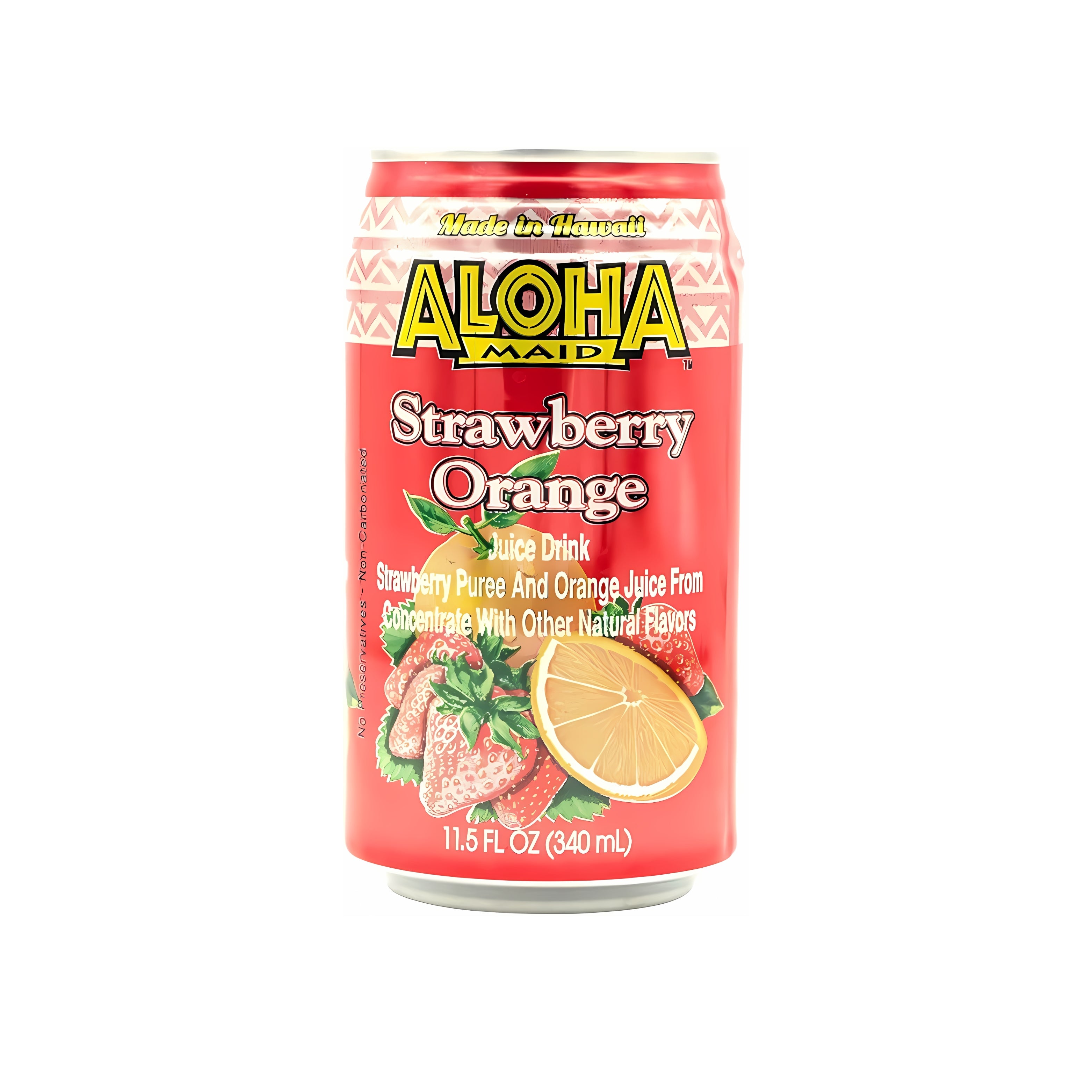 Aloha Maid Strawberry Orange Drink (Hawaii)