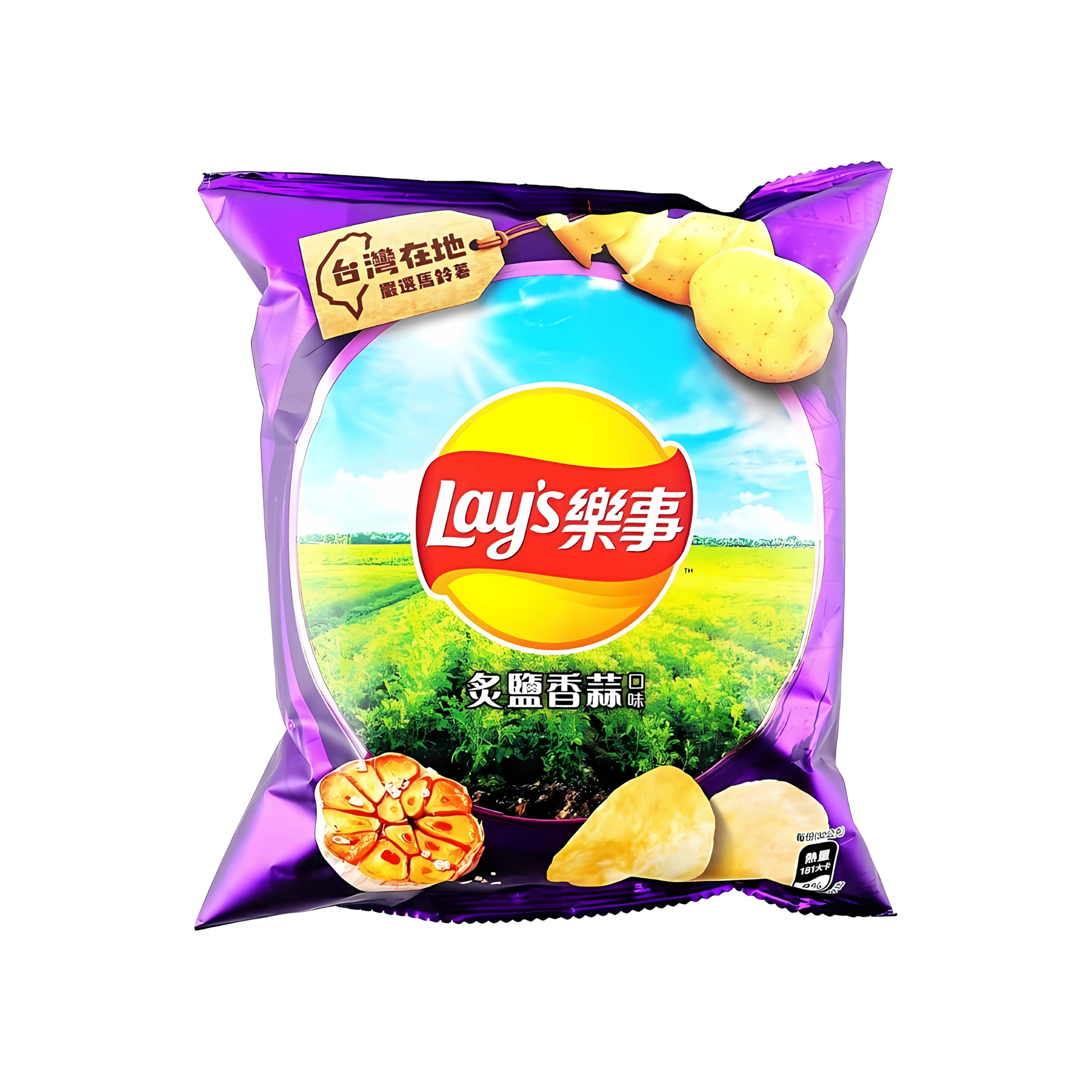 Lay's Salted Garlic Potato Chips (Taiwan)