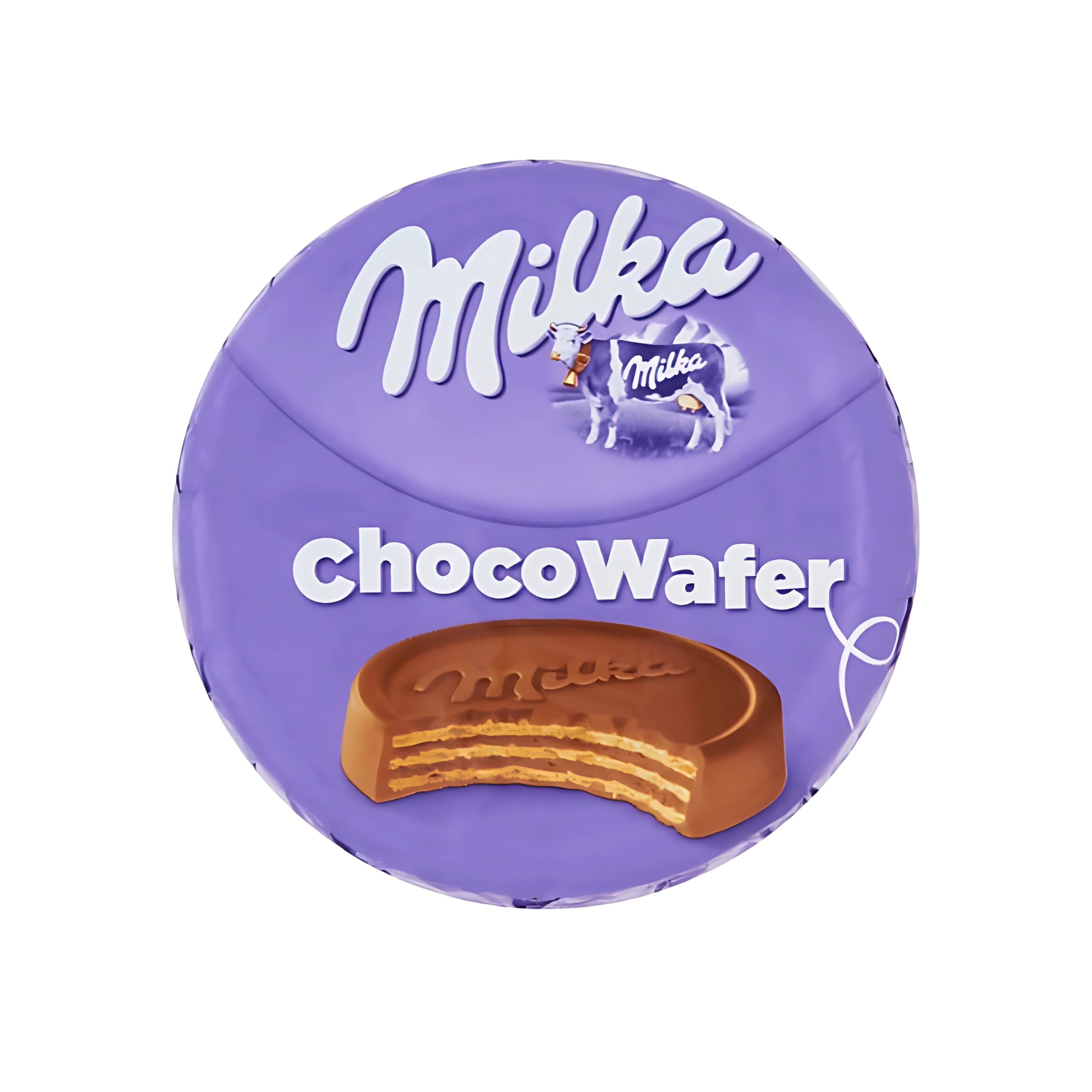 Milka Round Choc Wafer Small (Poland)