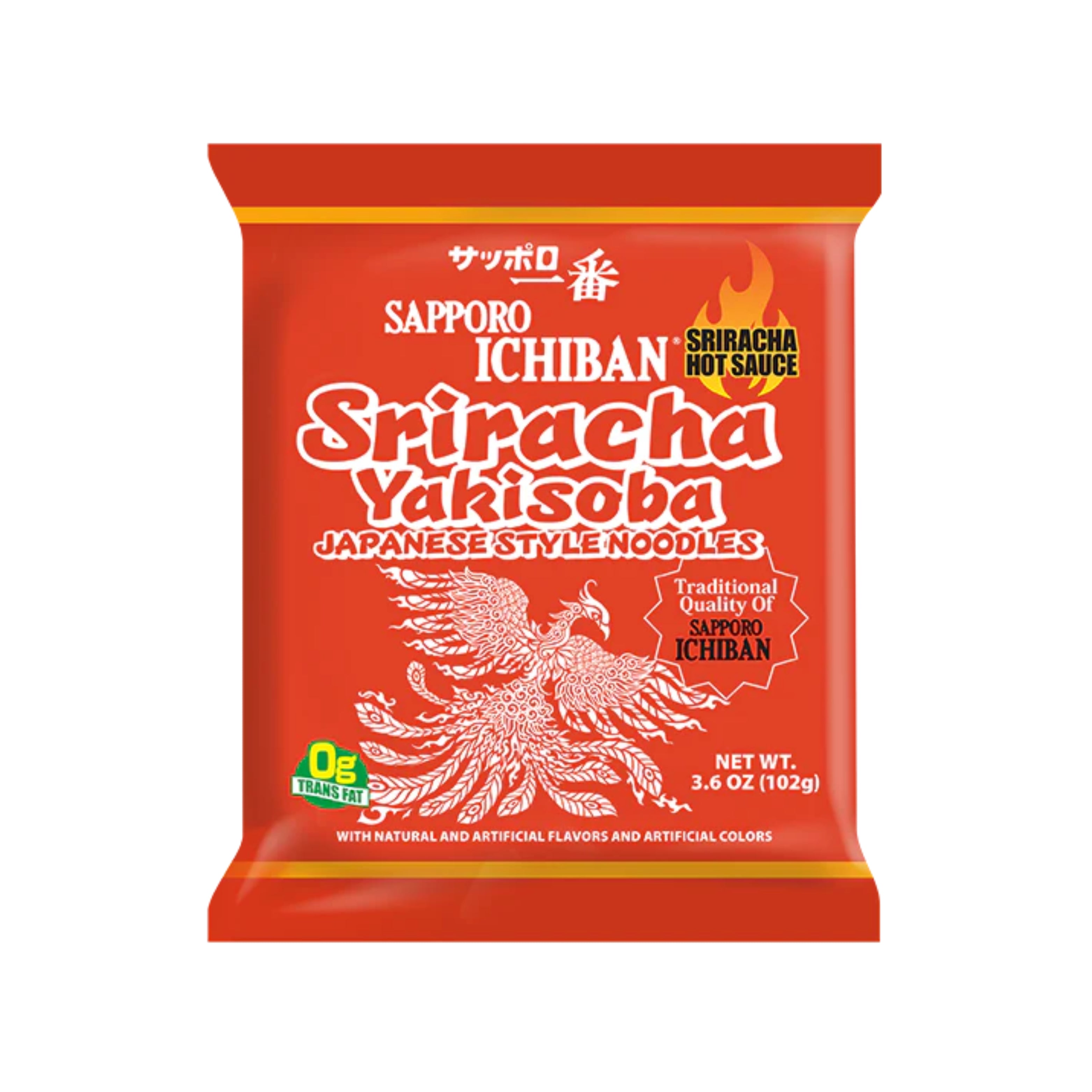 Sapporo Ichiban Sriracha Yakisoba (Japan)