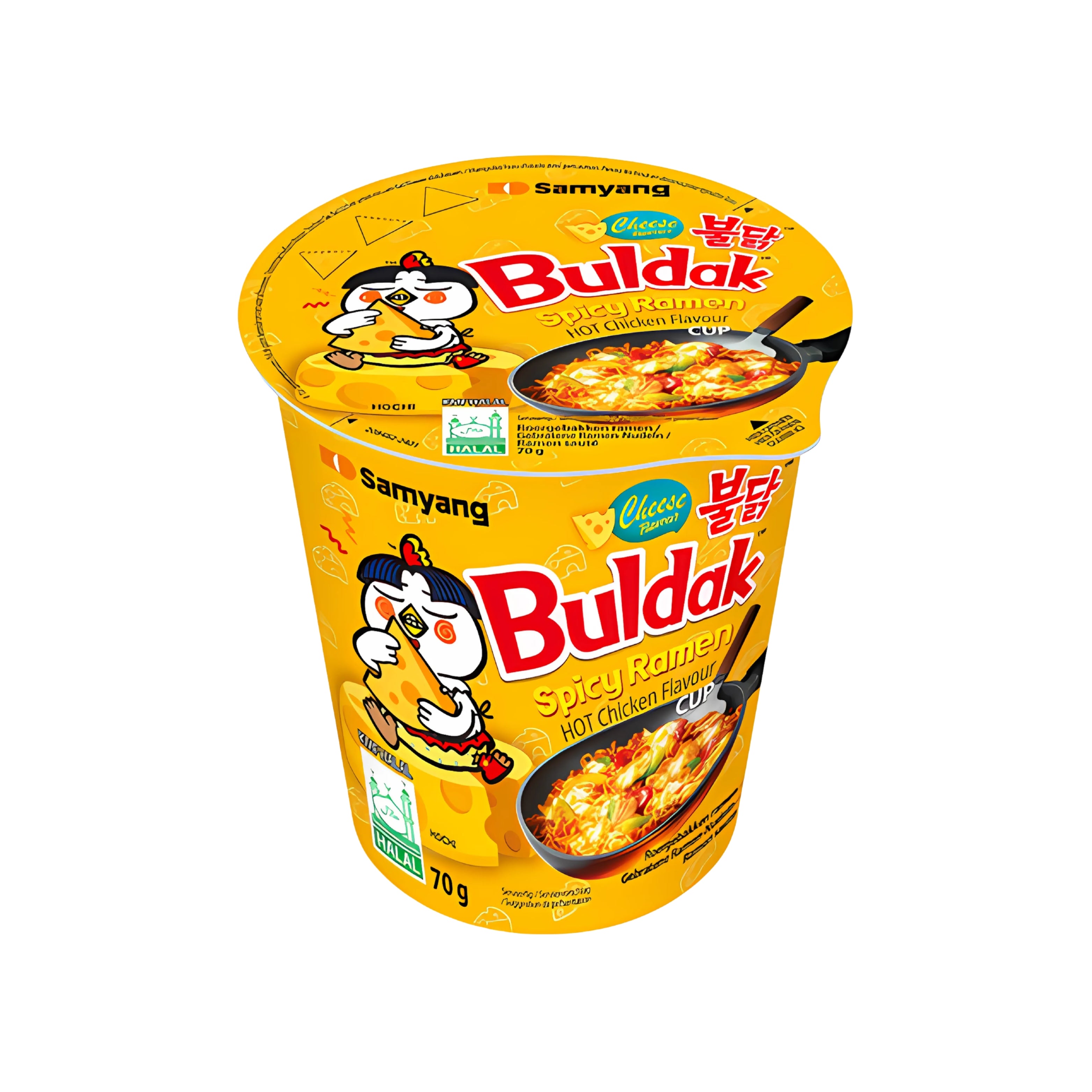 Samyang Buldak Cheese Ramen Cup (70g) (Korea)
