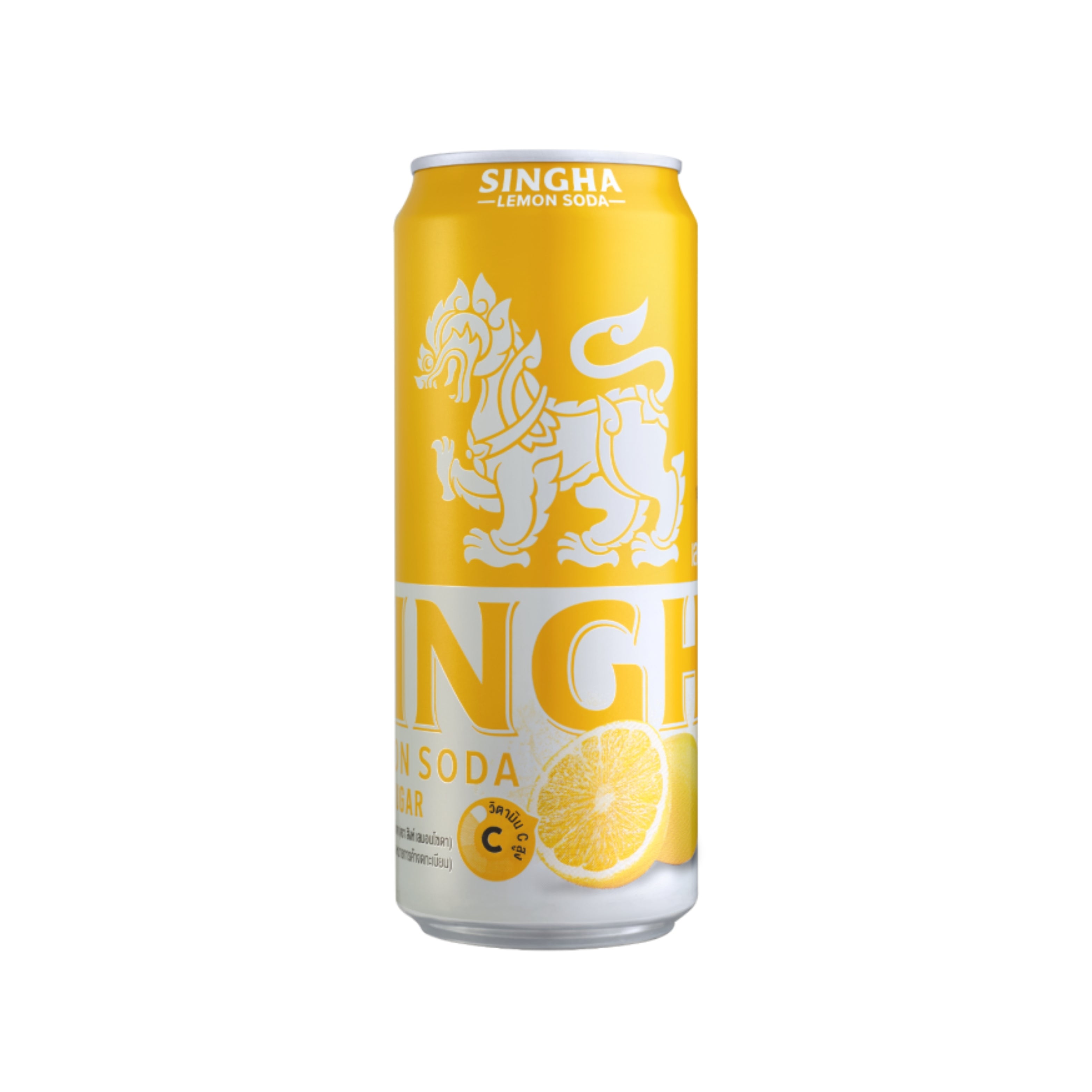 Singha Lemon Soda Zero Sugar (Thailand)