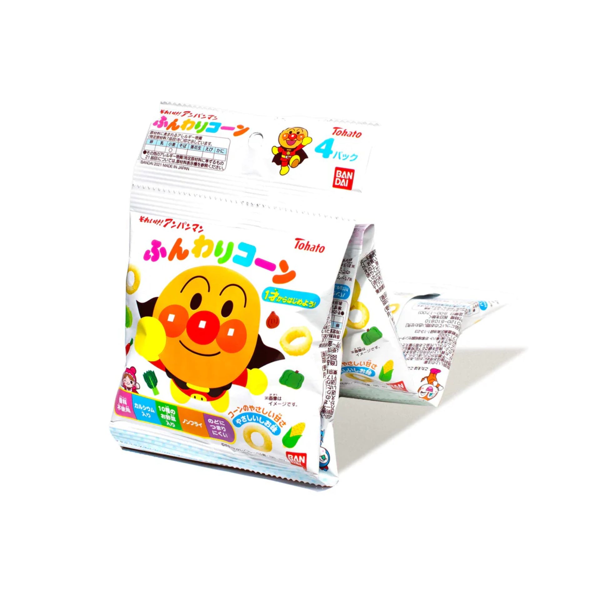 Tohato Anpanman Corn Biscuit (Japan)