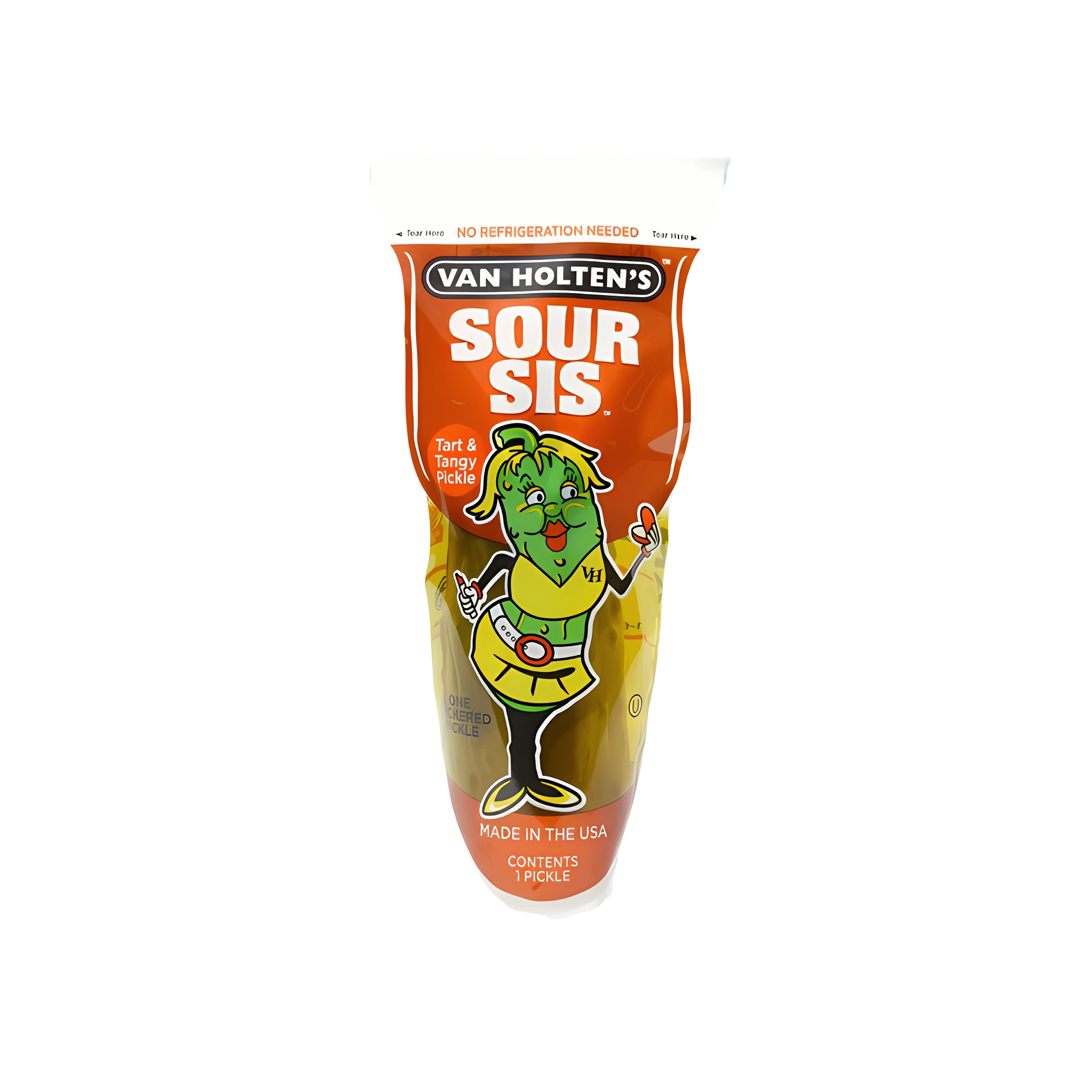 Van Holten's Sour Sis Sour Pickle in a Pouch (USA)