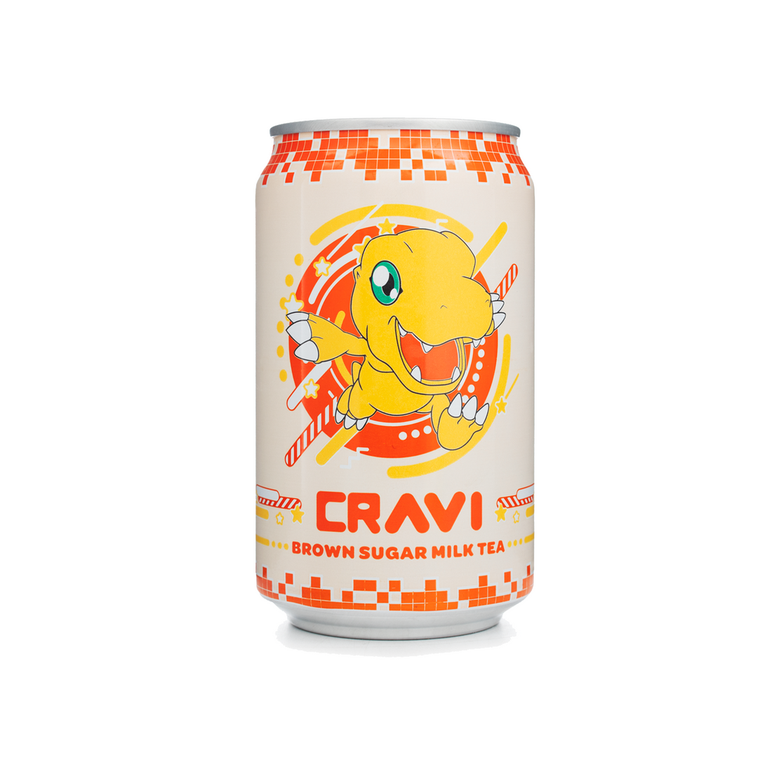 Cravi Digimon Brown Sugar Milk Tea (Taiwan)