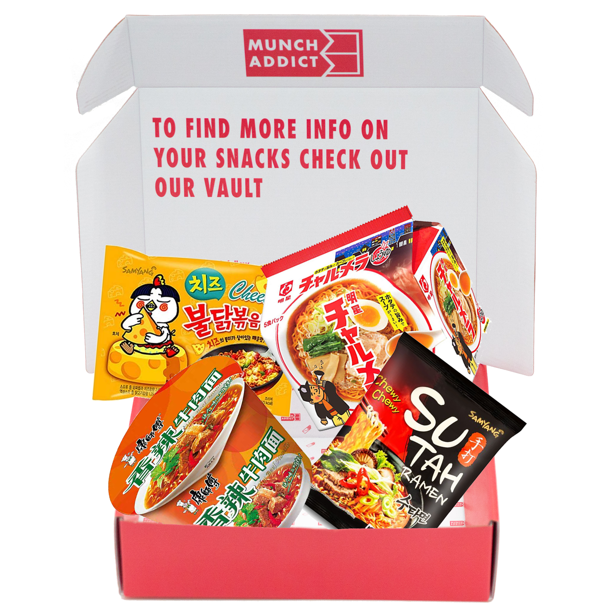 Ramen Box (4 Ramen) - Clawee